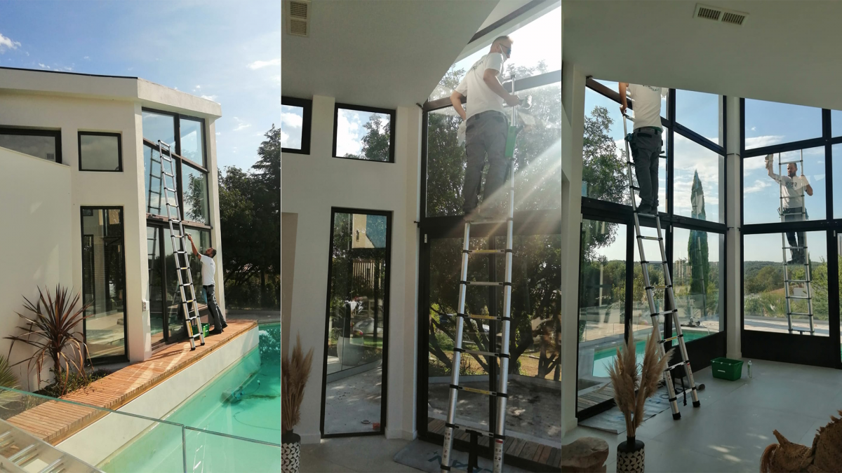 Vitroclean - Lavage de vitres à Montpellier - Parfaitement clair