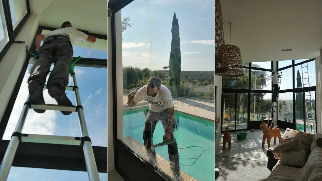 Vitroclean - Lavage de vitres à Montpellier - Parfaitement clair